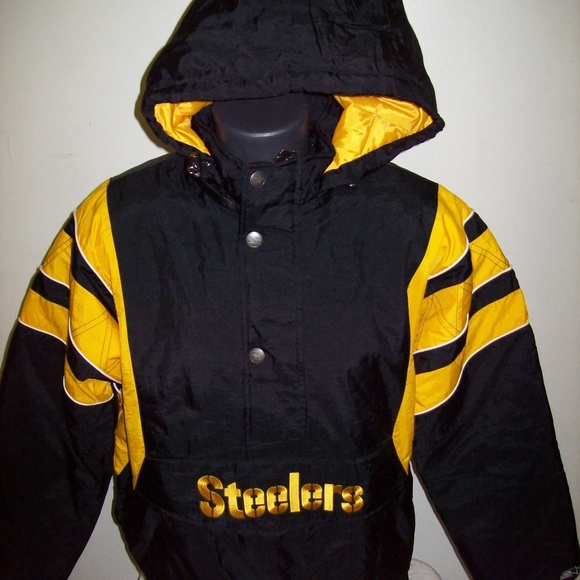 STARTER Fall 2019 | Jackets & Coats | Pittsburgh Steelers Starter Half ...